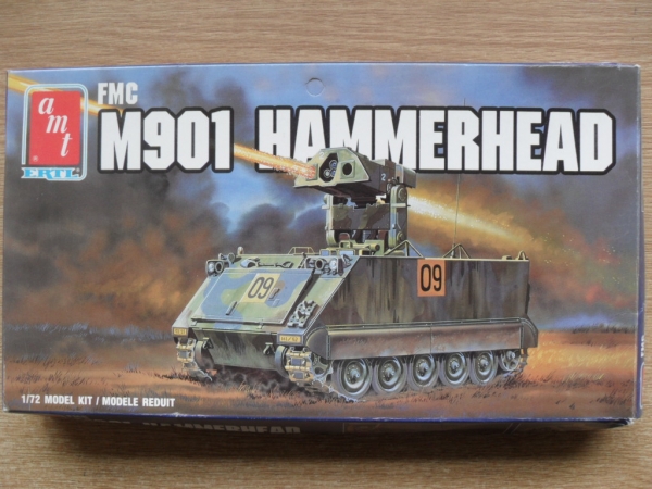AMT/ERTL 1/72 8636 M901 HAMMERHEAD Military Model Kit
